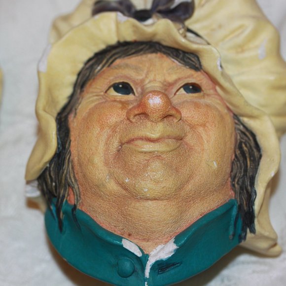 Accents | Vtg Betsey Trotwood Sarah Gamp Handpainted Bossons Figure ...